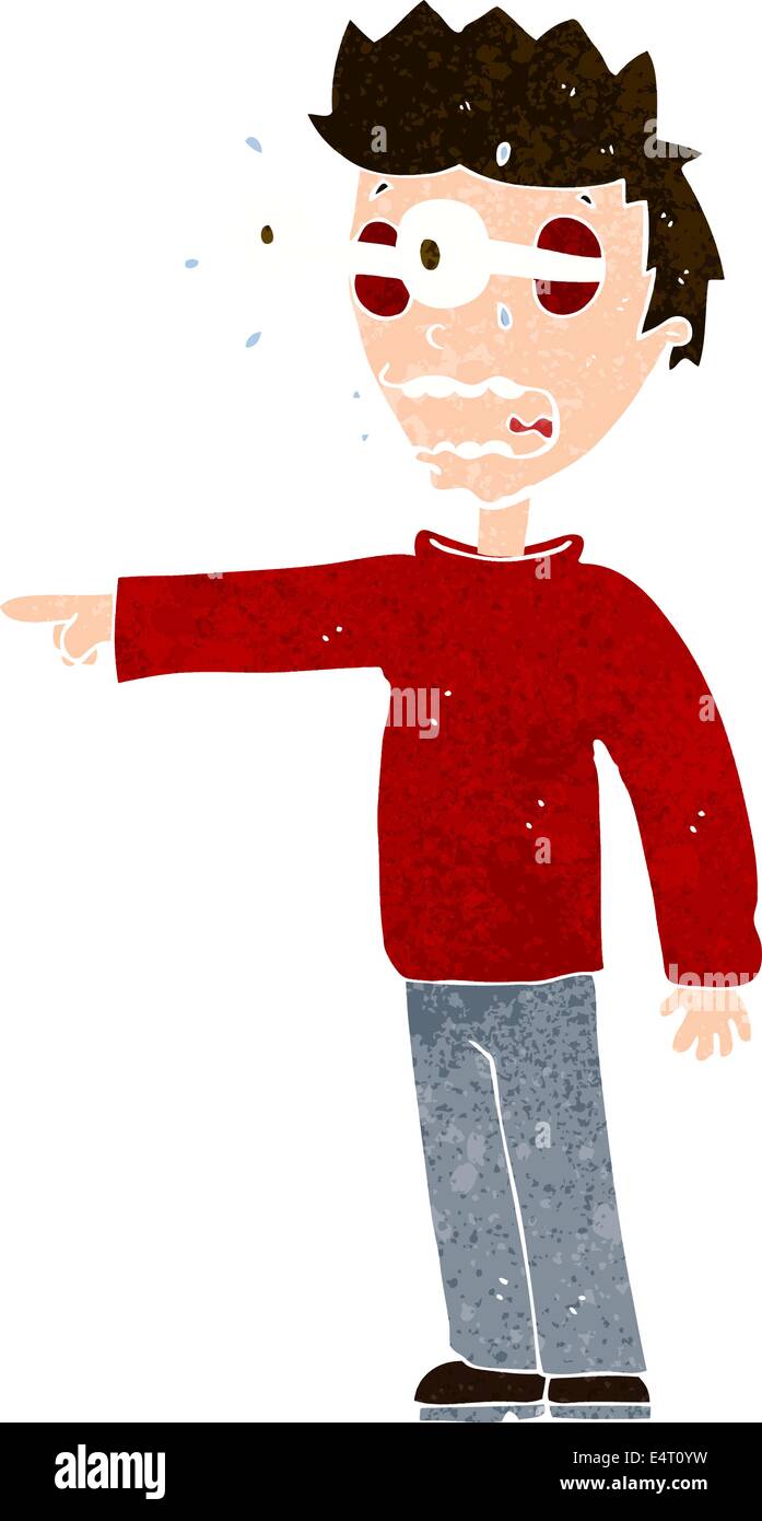 Cartoon man eyes popping out hi-res stock photography and images - Alamy