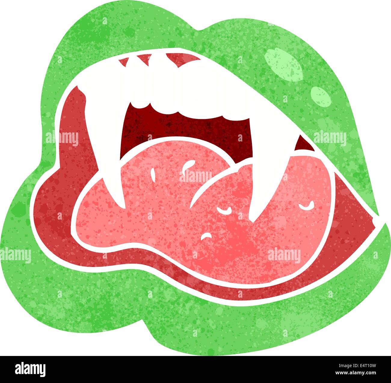 cartoon vampire lips Stock Vector Image & Art - Alamy