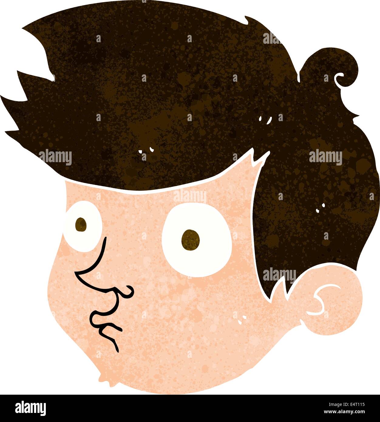 Cartoon boy staring Stock Vector Images - Alamy
