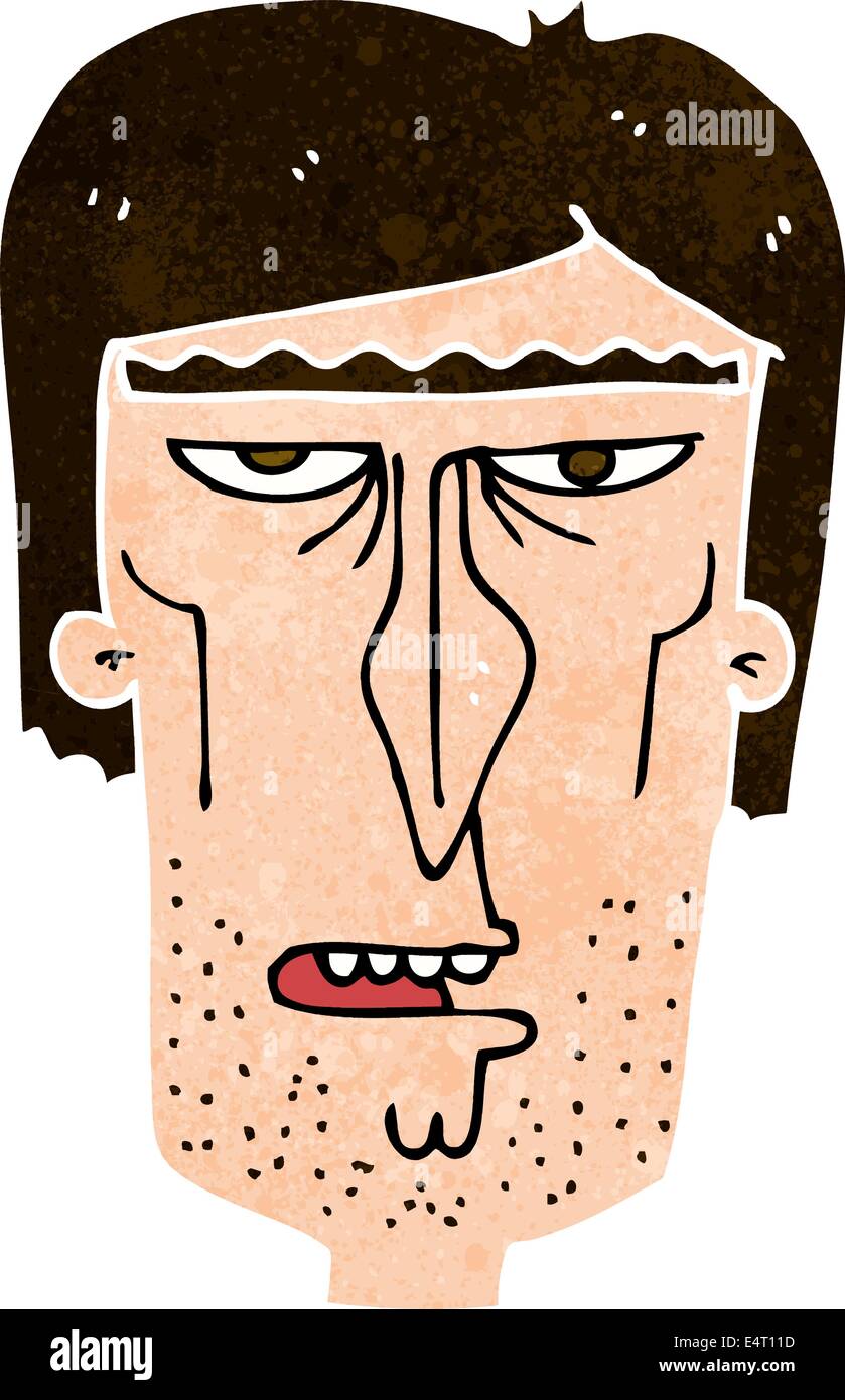 cartoon angry face Stock Vector Image & Art - Alamy