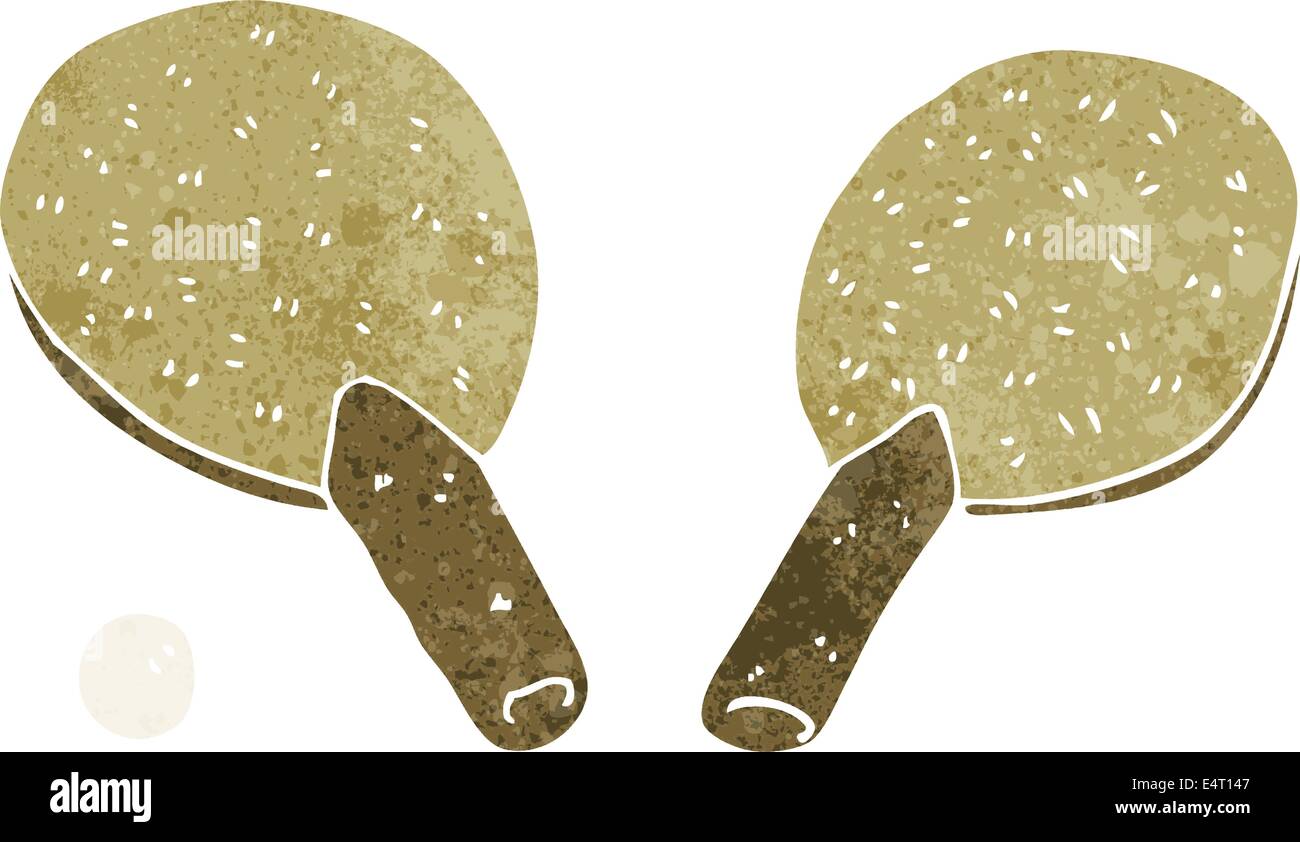 cartoon table tennis bats Stock Vector Image & Art - Alamy