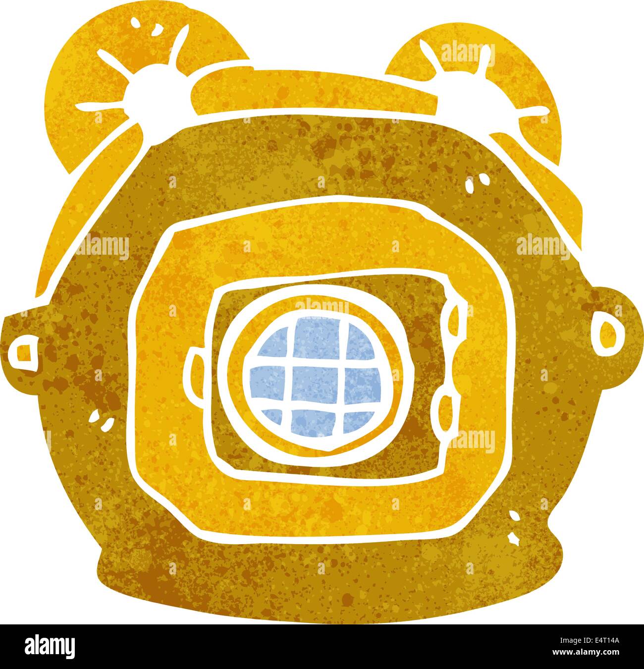 cartoon deep sea diver helmet Stock Vector Image & Art - Alamy