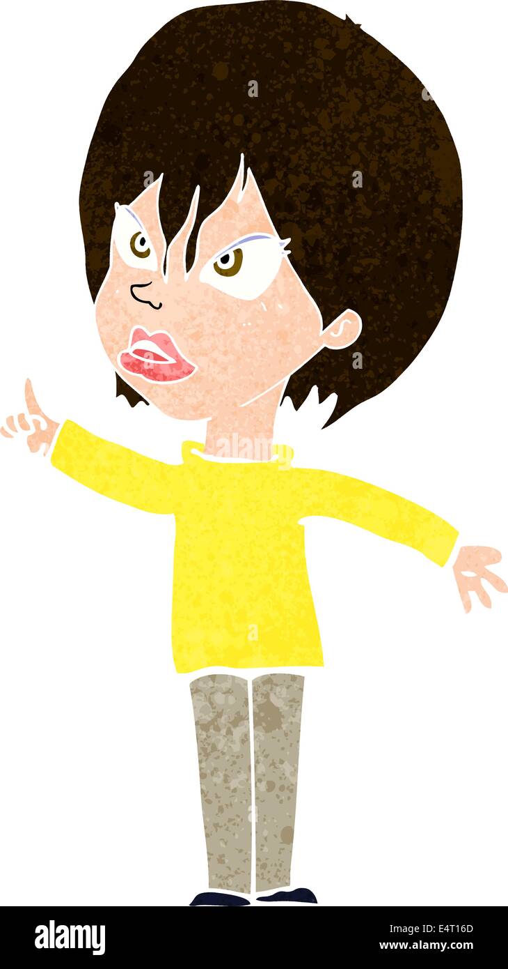 cartoon woman arguing Stock Vector Image & Art - Alamy