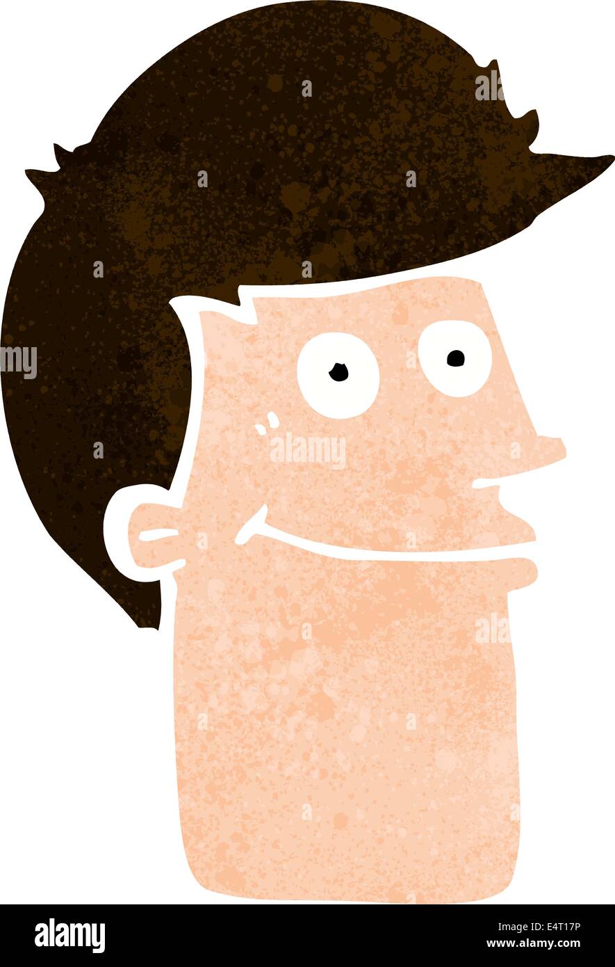 cartoon smiling man Stock Vector Image & Art - Alamy