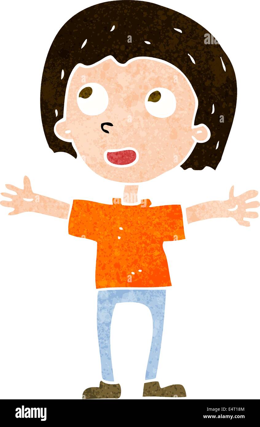 cartoon happy person Stock Vector Image & Art - Alamy