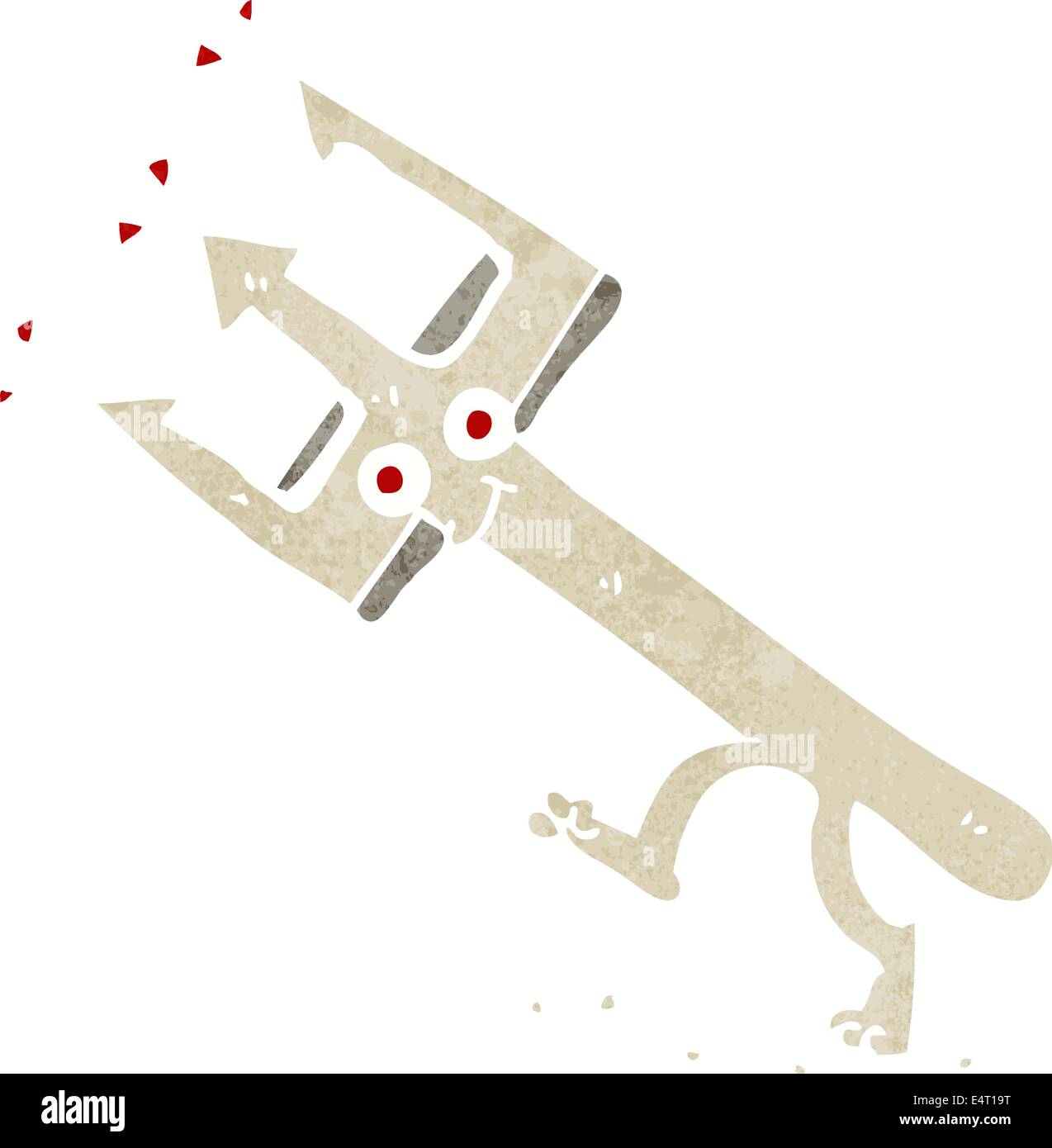 cartoon devil fork Stock Vector Image & Art - Alamy