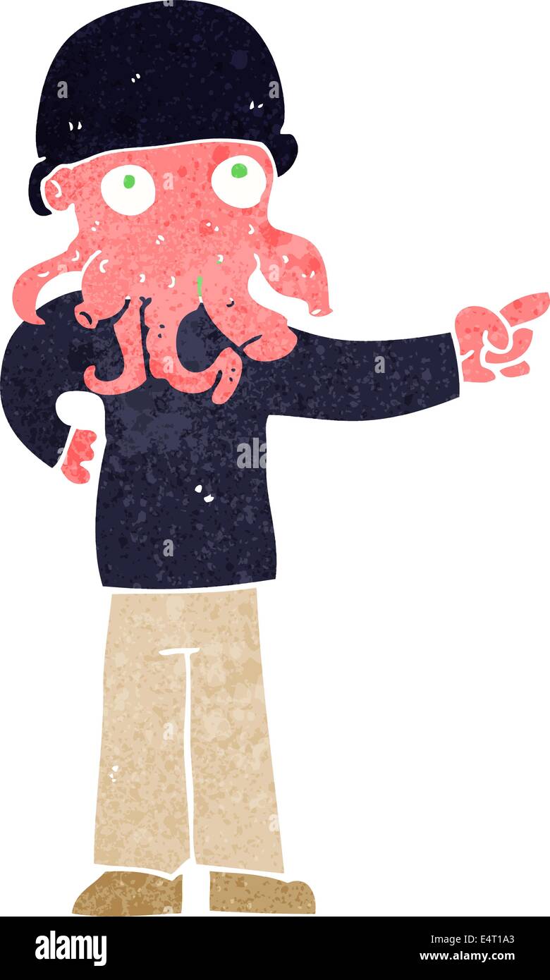 cartoon alien monster man Stock Vector Image & Art - Alamy