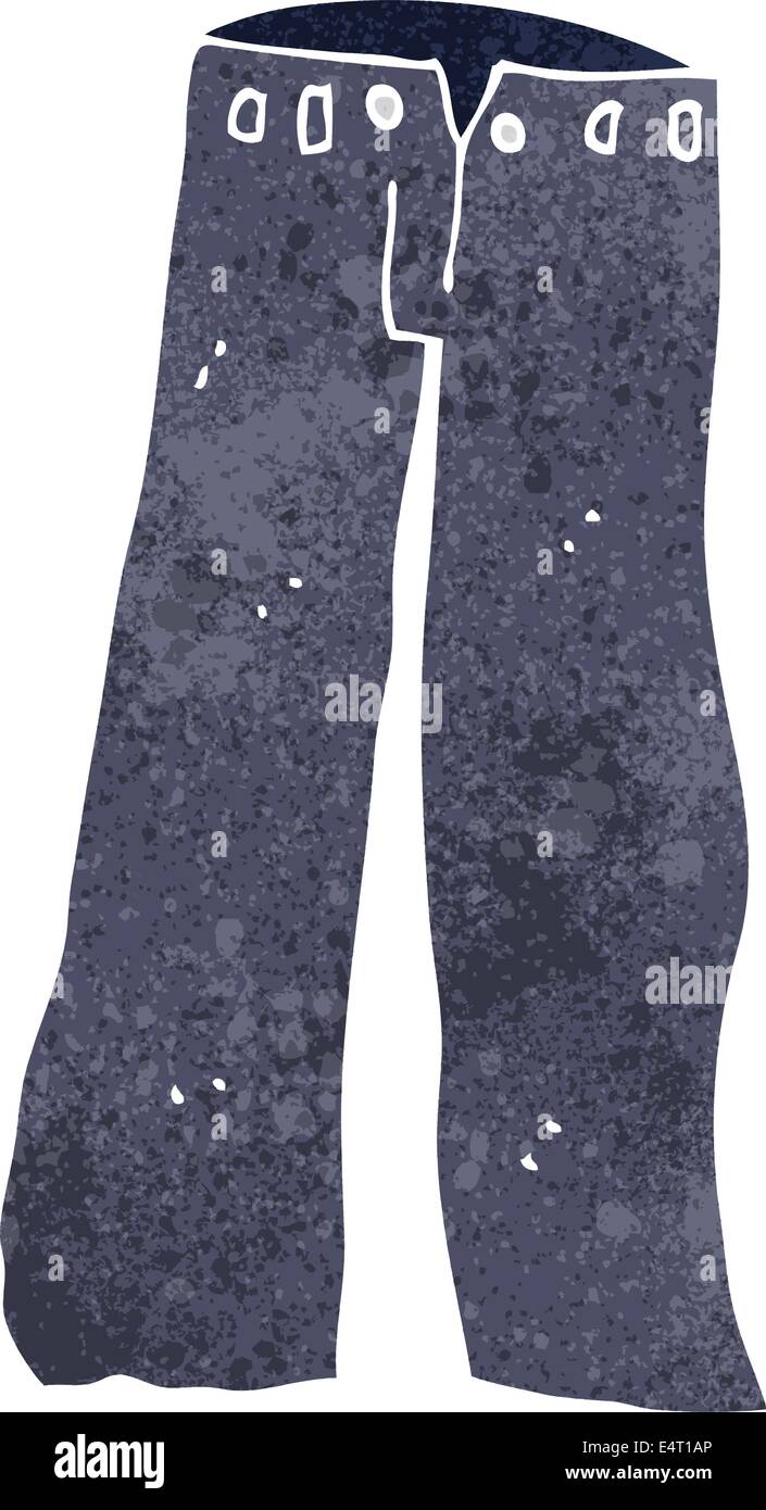 Cartoon jeans Stock Vector Images - Alamy