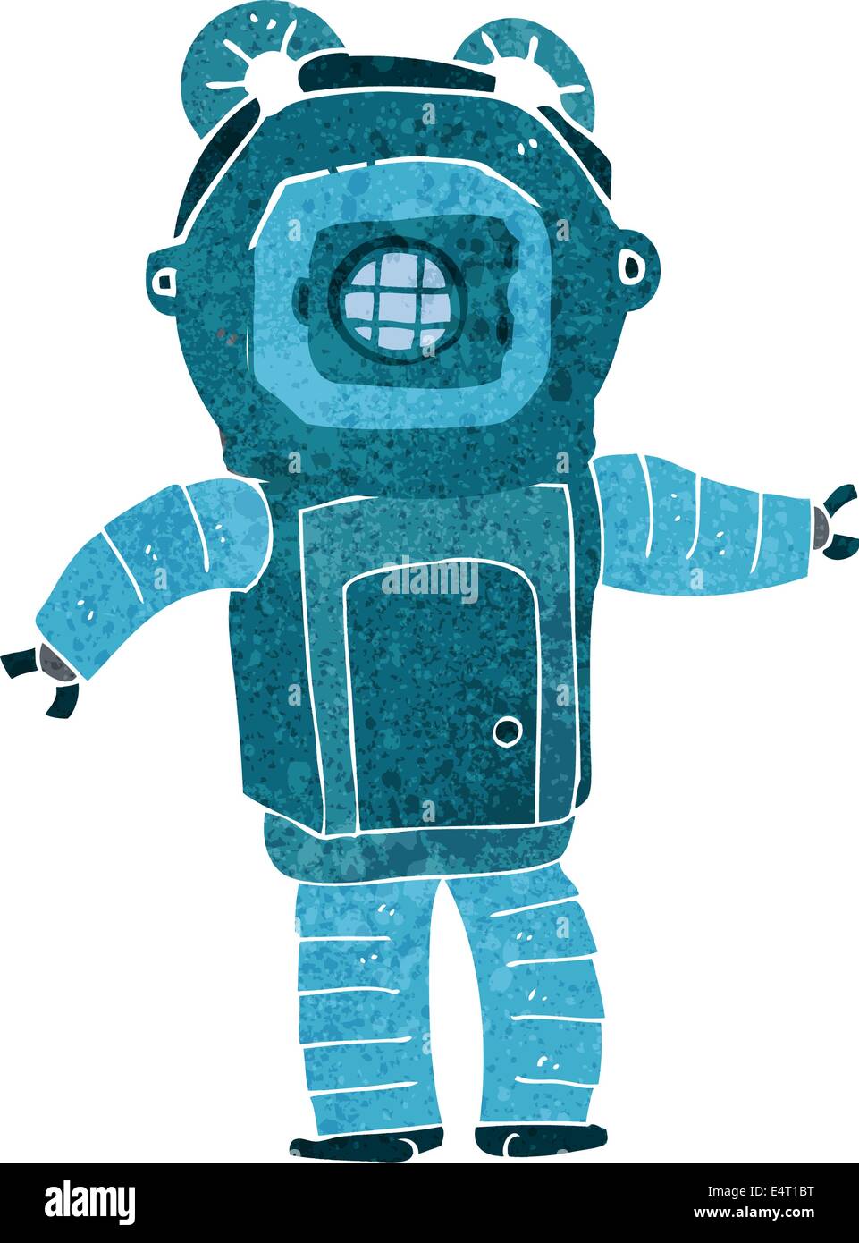 cartoon deep sea diver Stock Vector Image & Art - Alamy