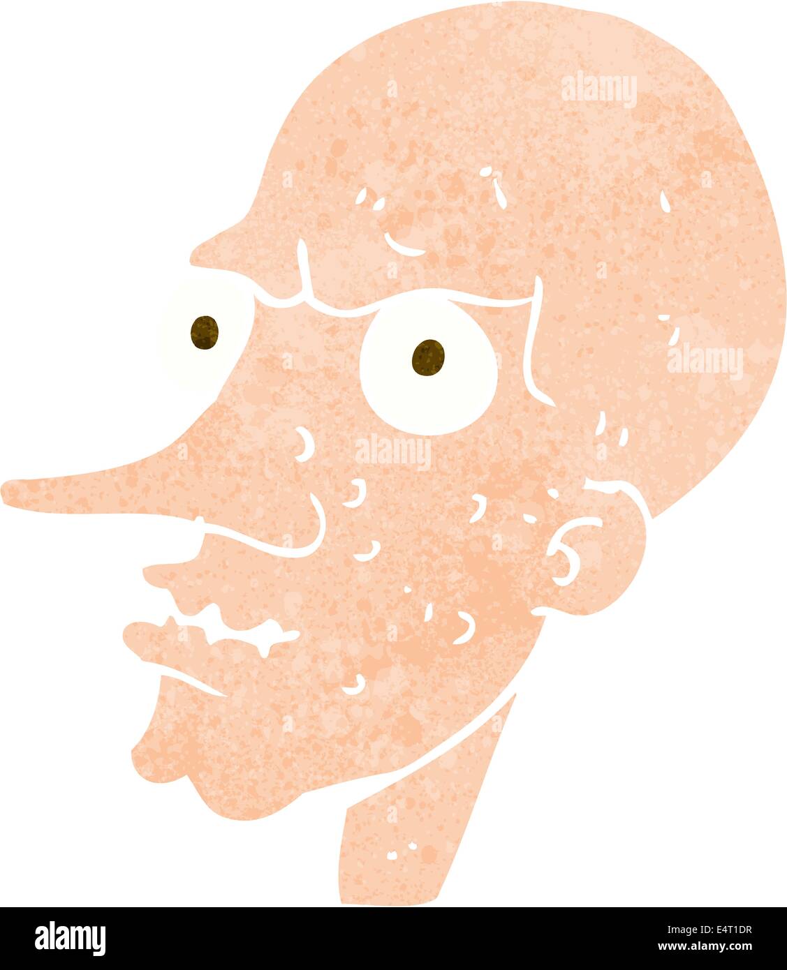 cartoon evil old man Stock Vector Image & Art - Alamy