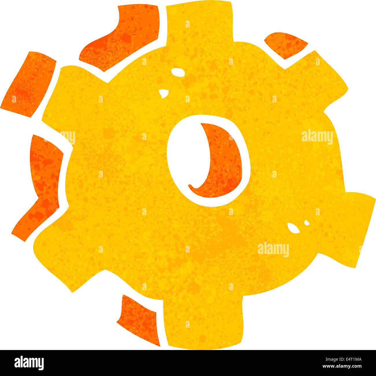 cartoon cog symbol Stock Vector Image & Art - Alamy