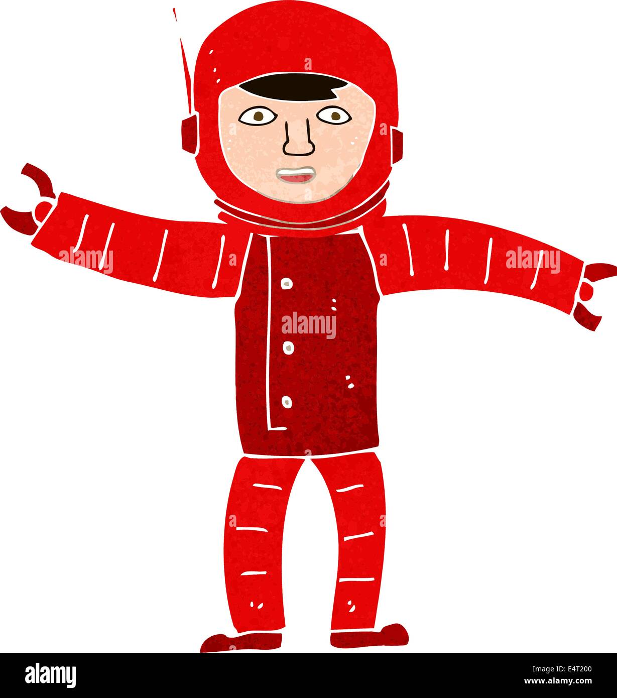 cartoon space man Stock Vector Image & Art - Alamy