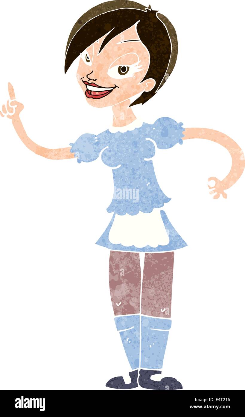 cartoon waitress taking order Stock Vector Image & Art - Alamy