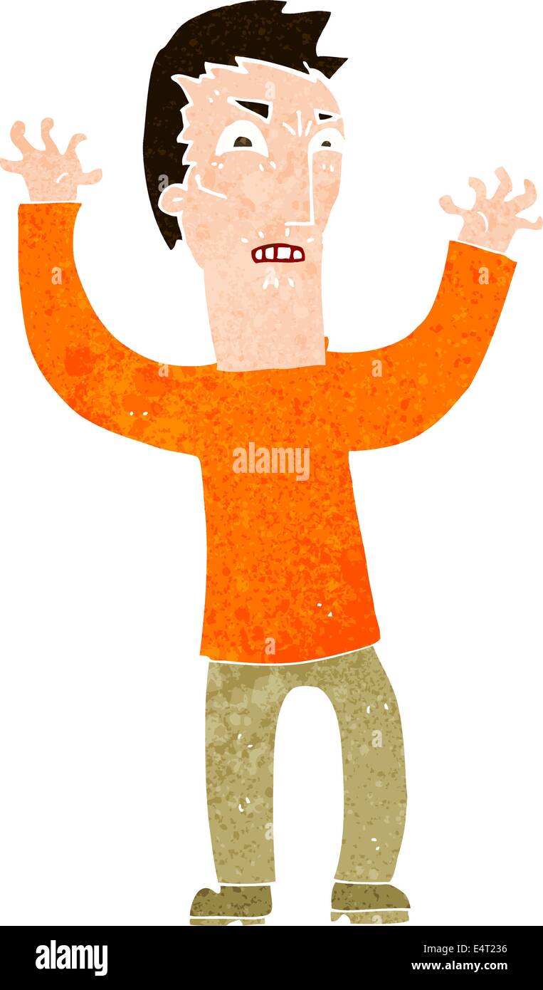 cartoon angry man Stock Vector Image & Art - Alamy