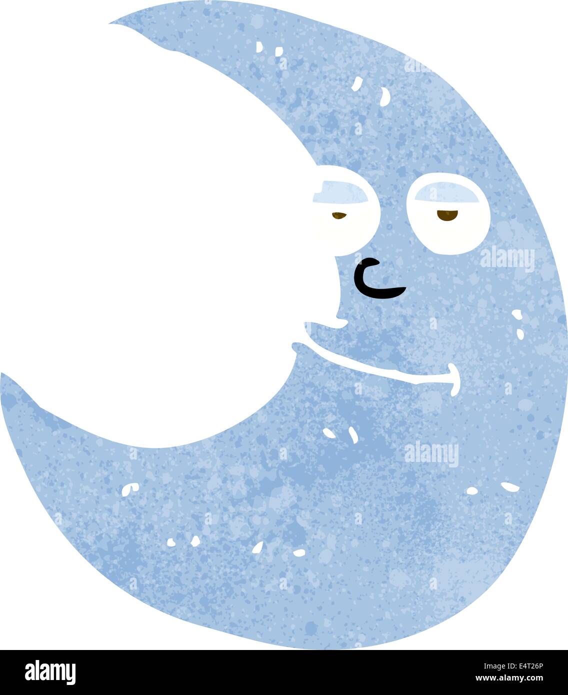 happy cartoon moon Stock Vector Image & Art - Alamy