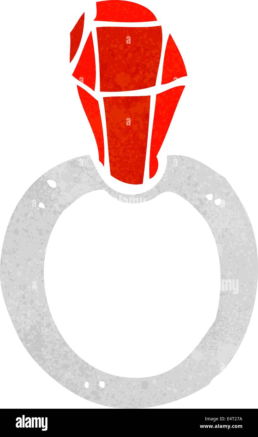 cartoon ruby ring Stock Vector Image & Art - Alamy