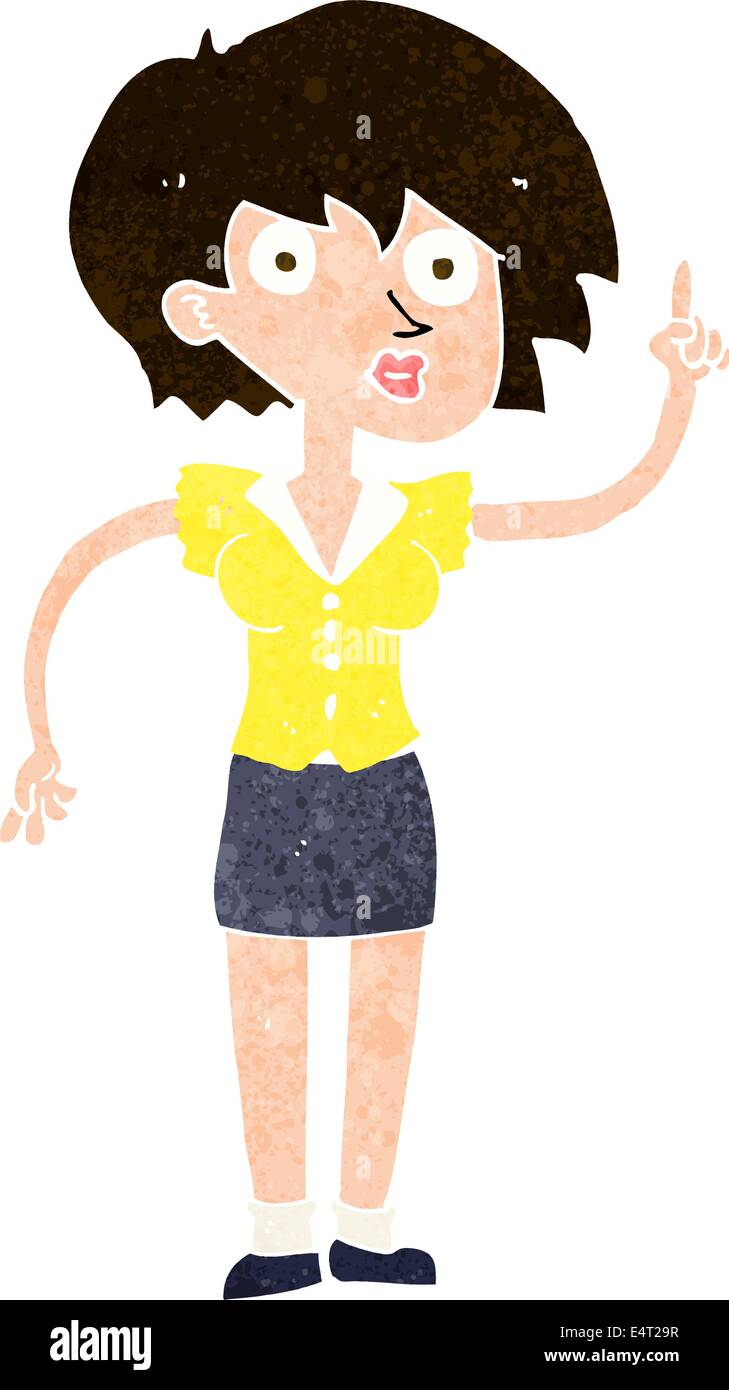 cartoon woman with question Stock Vector Image & Art - Alamy