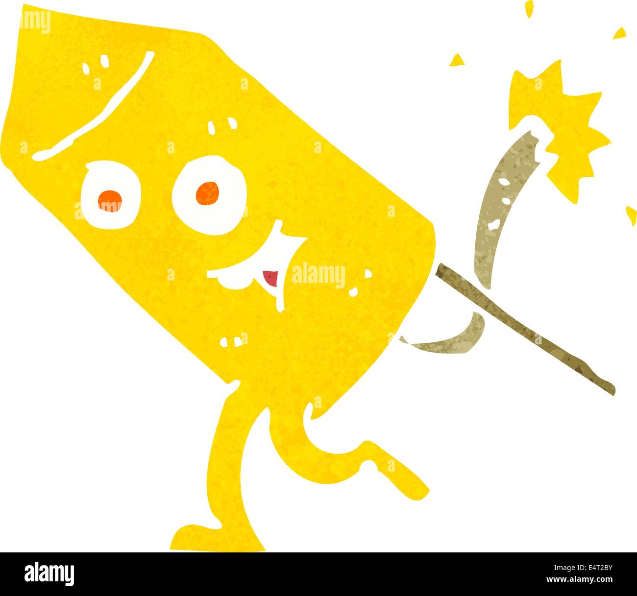 cartoon funny firework character Stock Vector Image & Art - Alamy