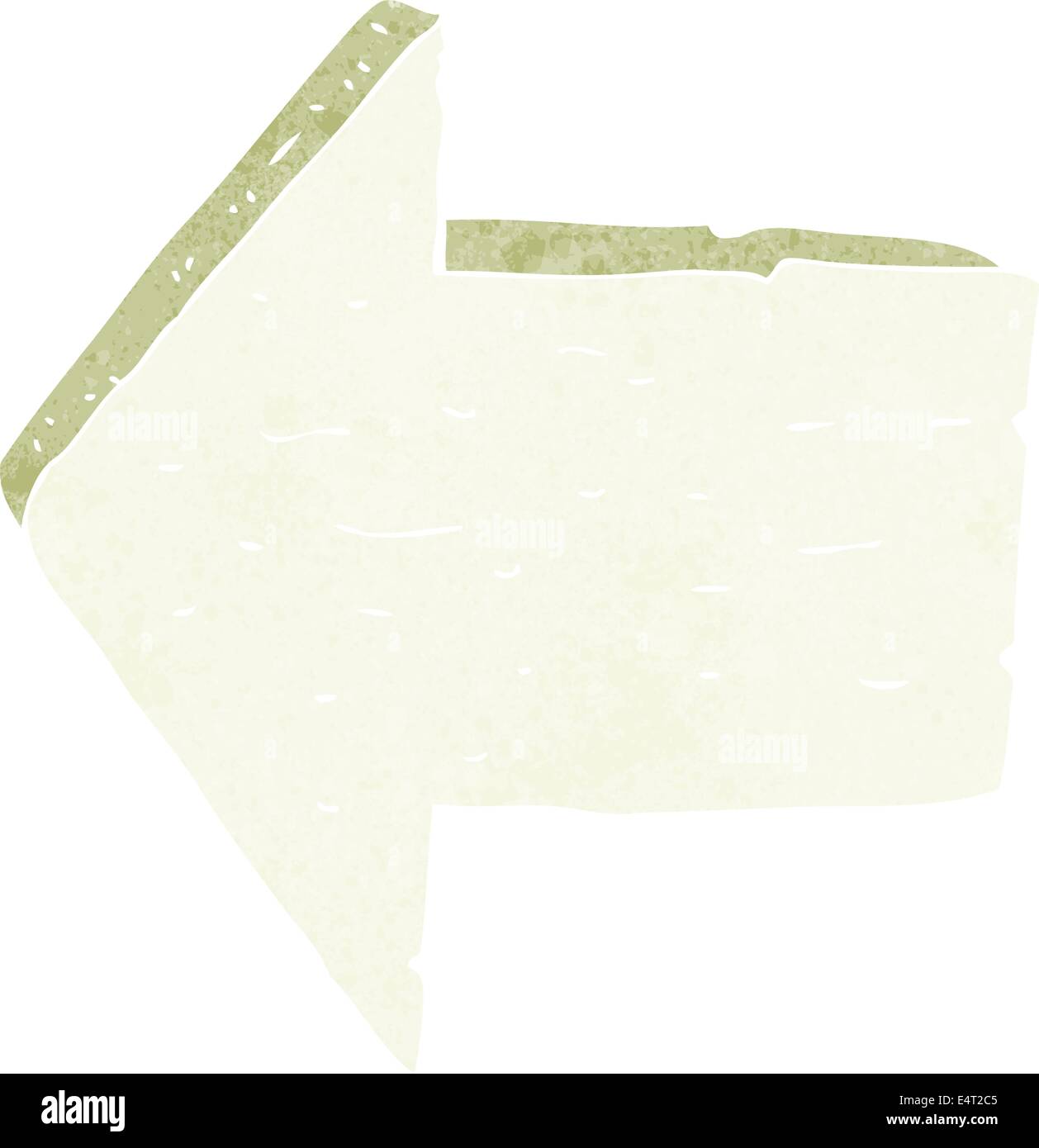 cartoon wooden arrow sign Stock Vector Image & Art - Alamy