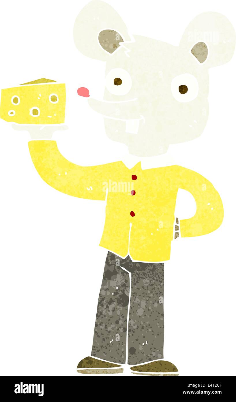 cartoon mouse holding cheese Stock Vector Image & Art - Alamy