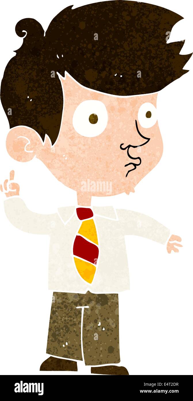 cartoon boy asking question Stock Vector Image & Art - Alamy