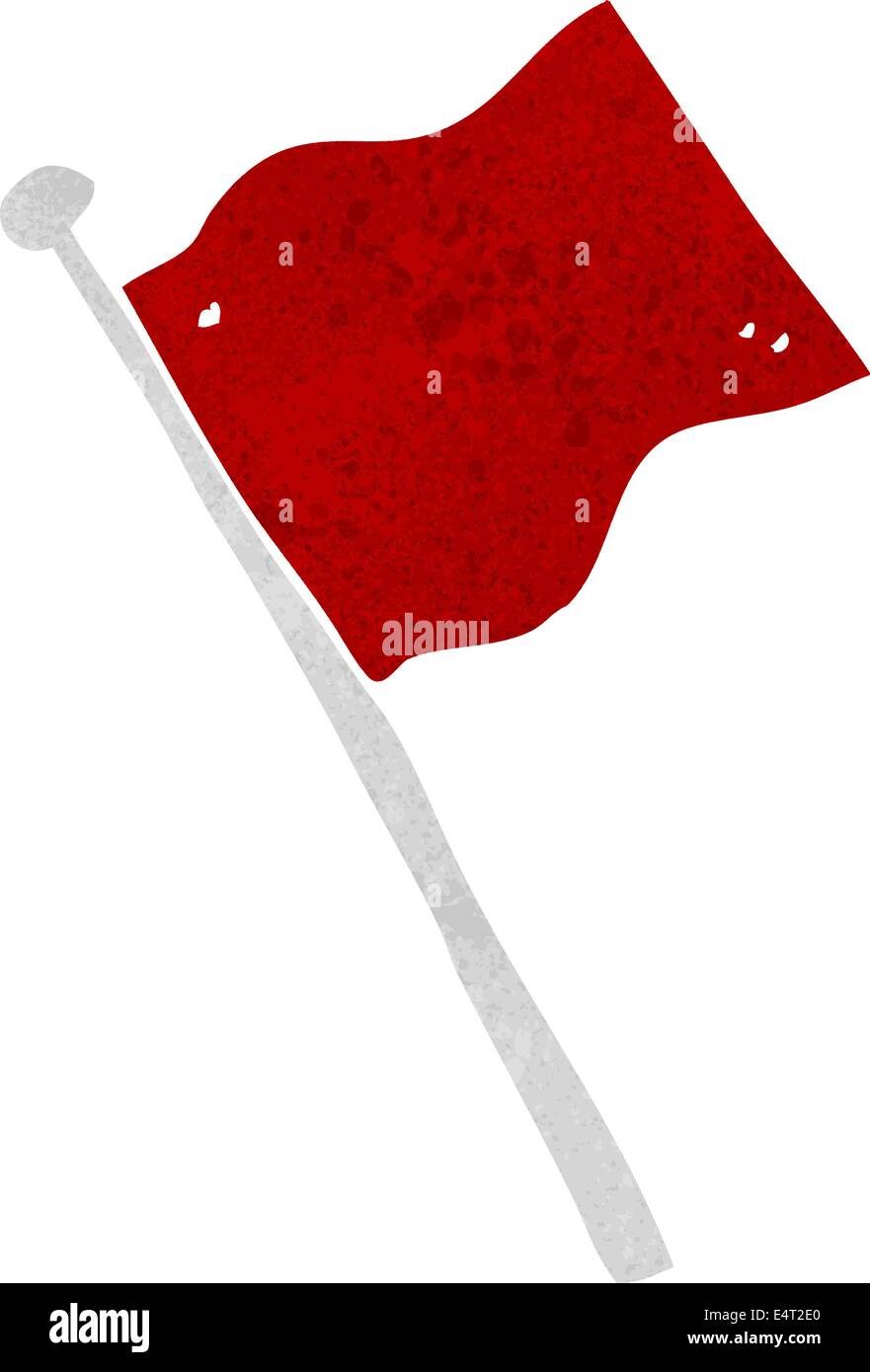 Hand drawn blank cartoon flag hi-res stock photography and images - Alamy