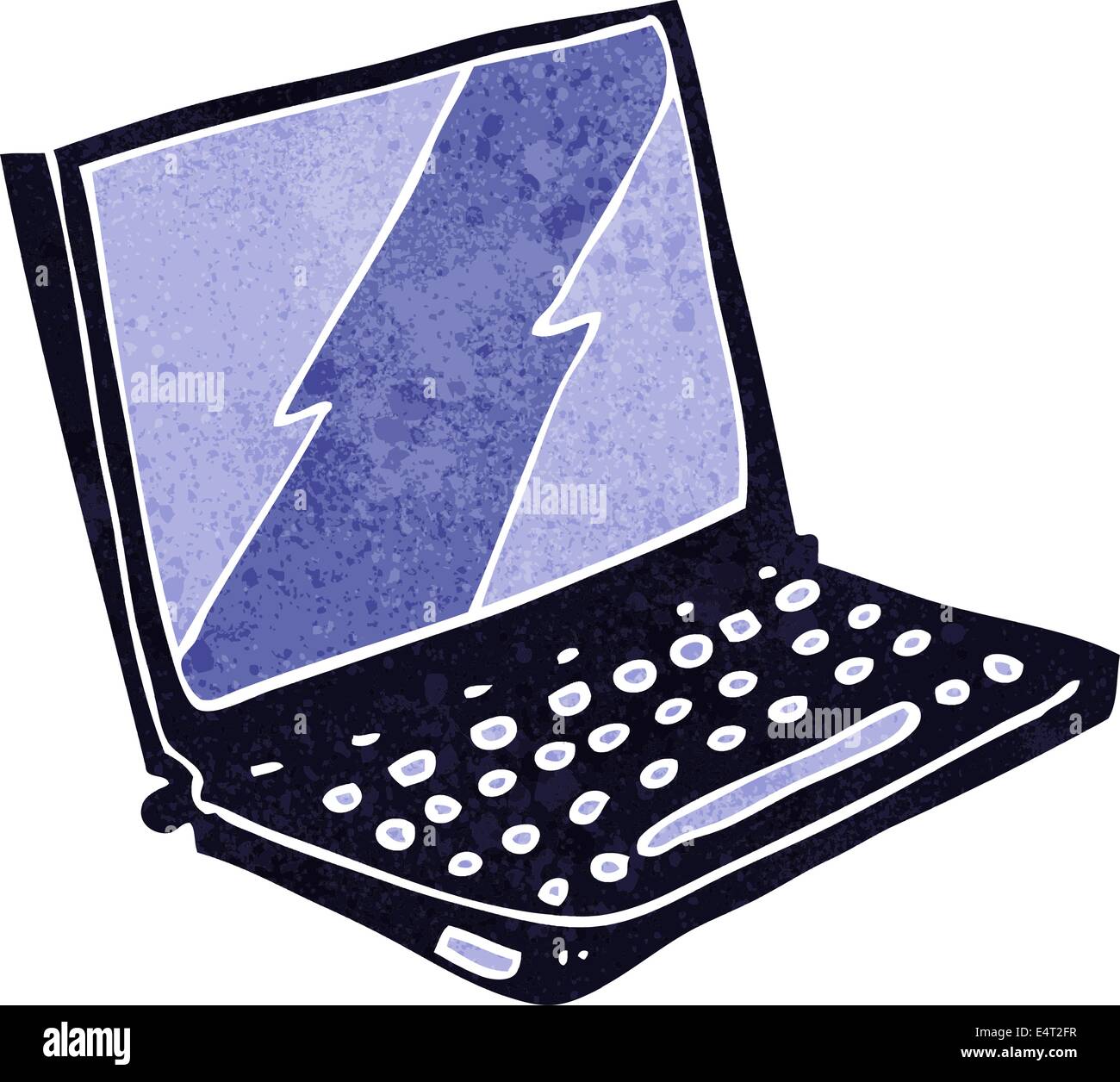 cartoon laptop computer Stock Vector Image & Art - Alamy
