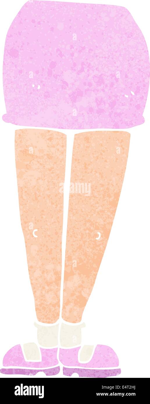 cartoon female legs Stock Vector Image & Art - Alamy