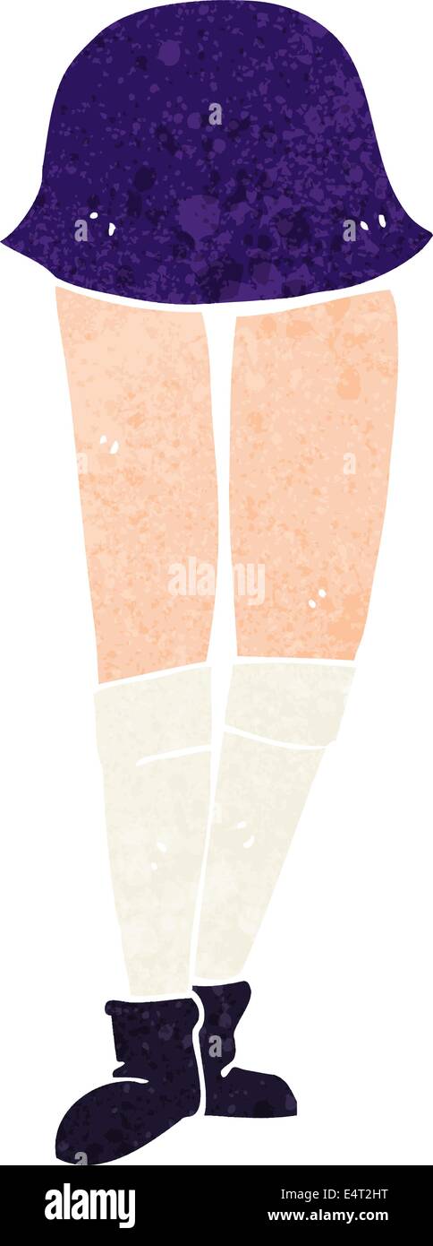 cartoon female legs Stock Vector Image & Art - Alamy