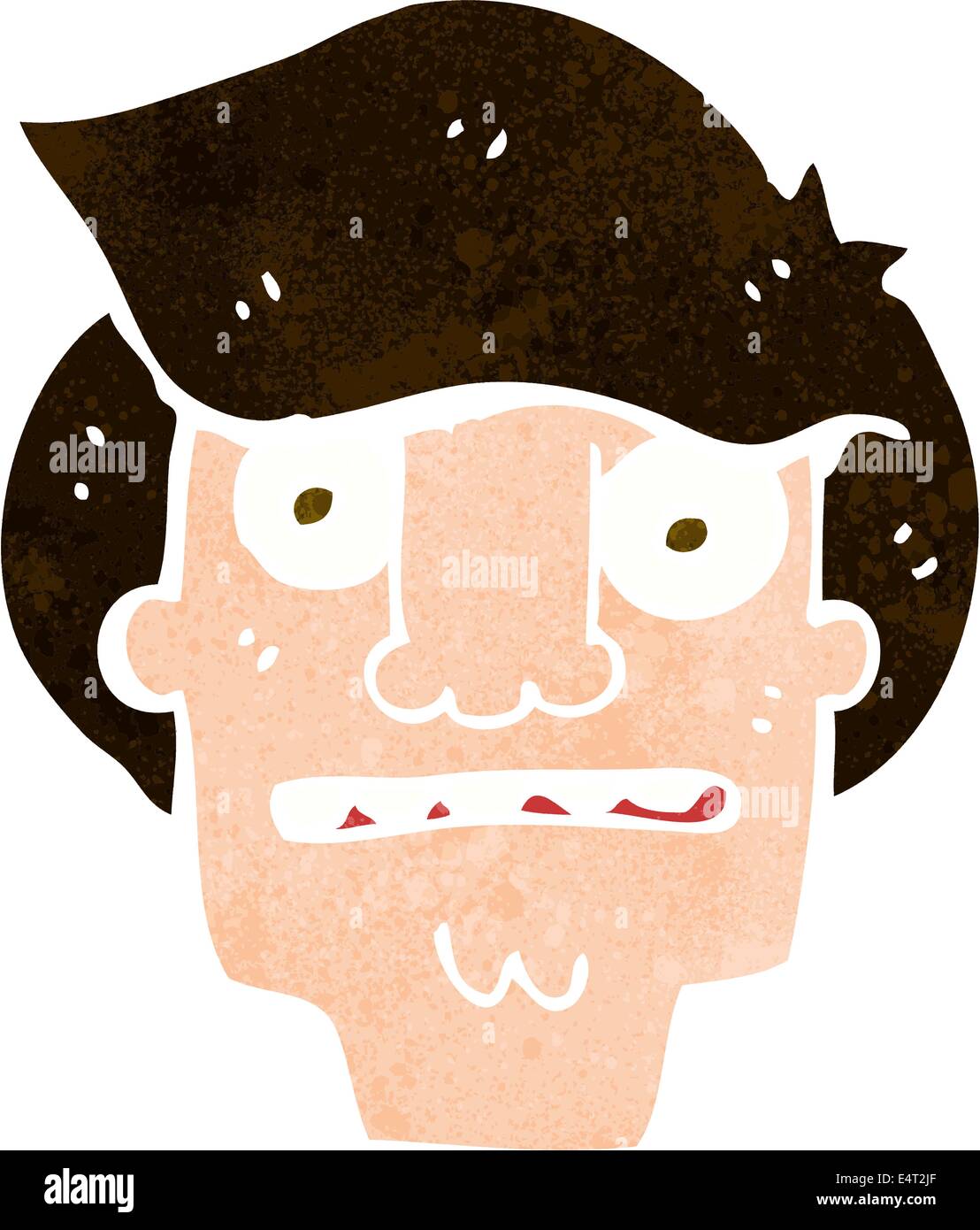 cartoon shocked face Stock Vector Image & Art - Alamy