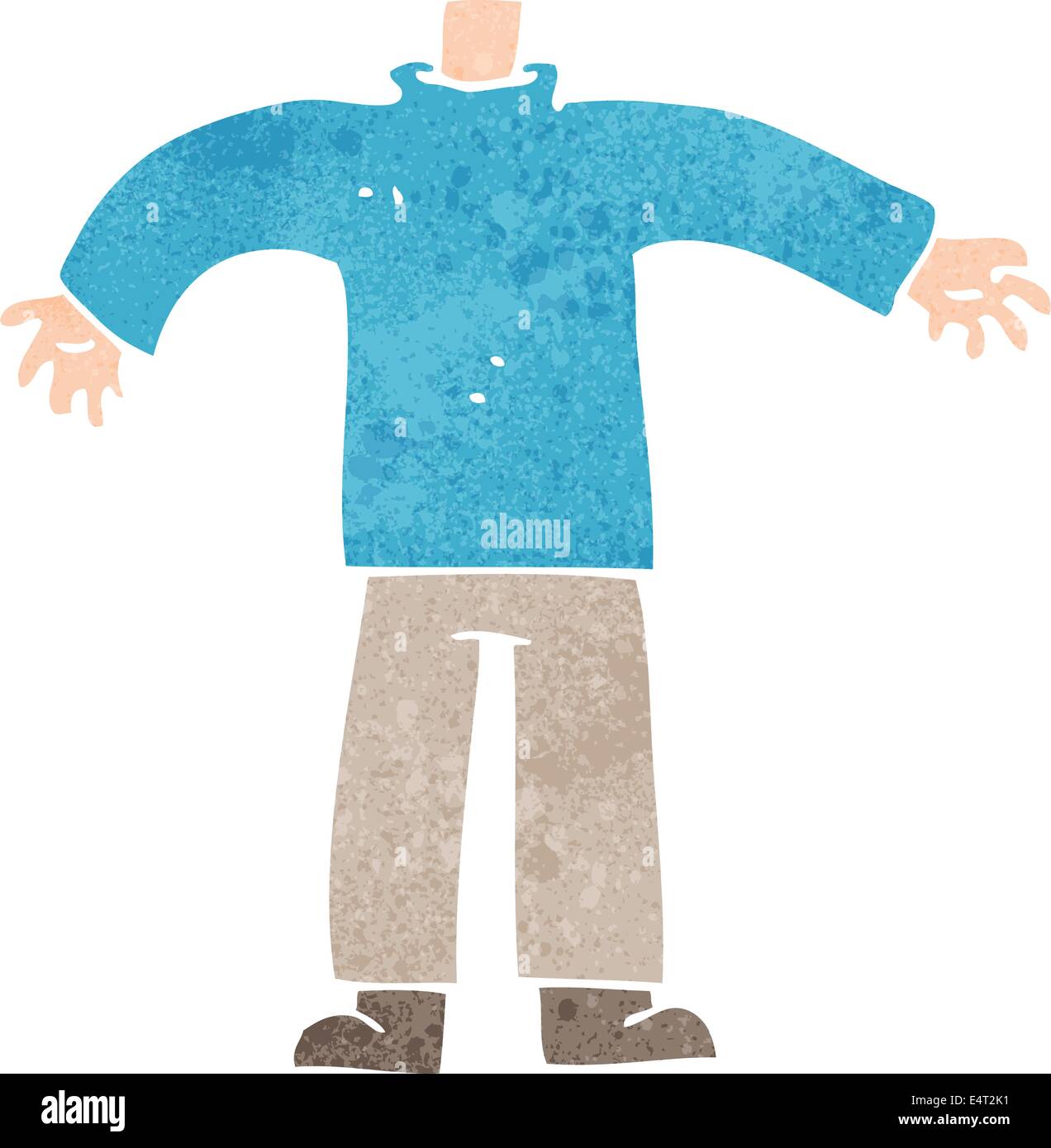cartoon male body (mix and match cartoons or add own photos Stock ...