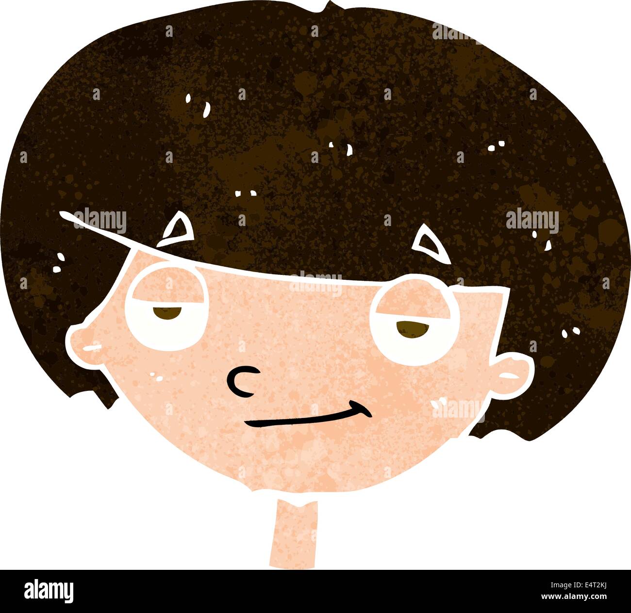 Smug expression vector vectors hi-res stock photography and images - Alamy