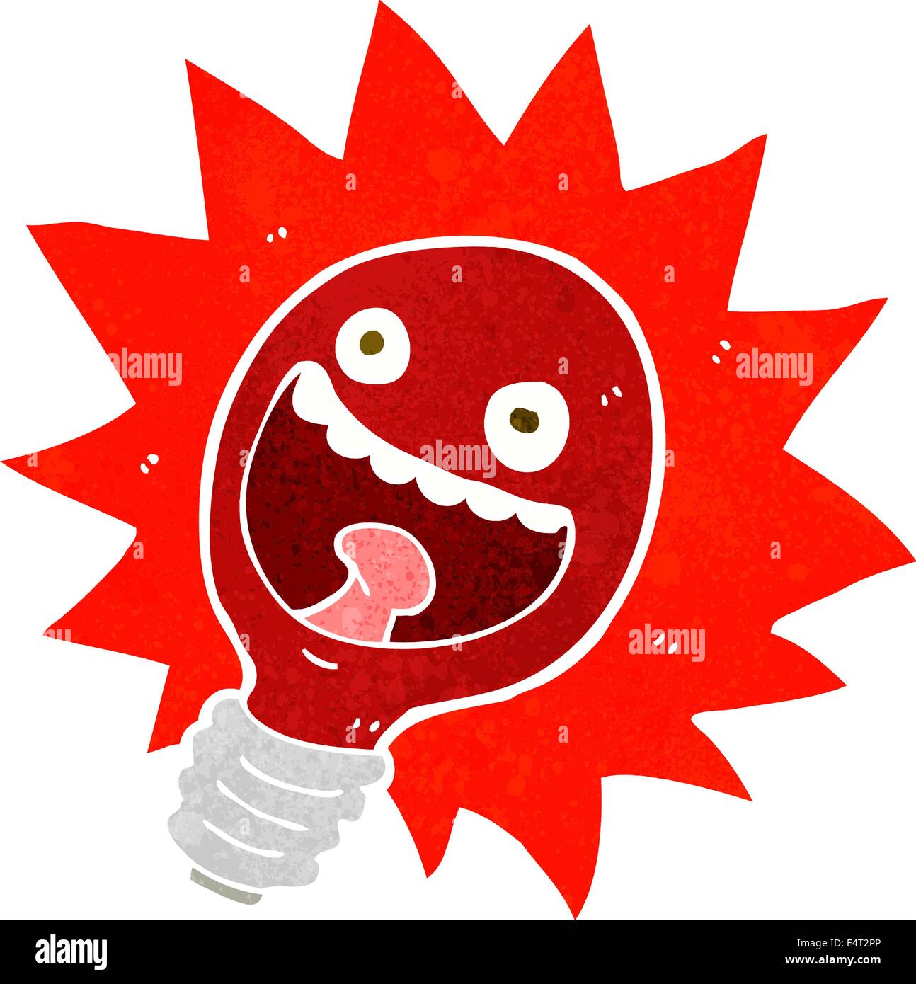 cartoon red lightbulb Stock Vector Image & Art - Alamy