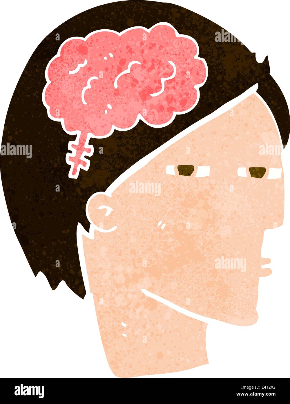 cartoon man thinking carefully Stock Vector Image & Art - Alamy