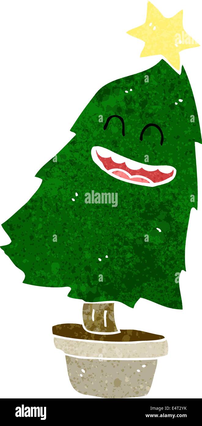 cartoon dancing christmas tree Stock Vector Image & Art - Alamy