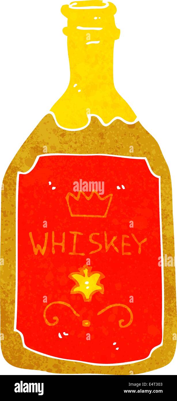 cartoon whiskey bottle Stock Vector Image & Art - Alamy