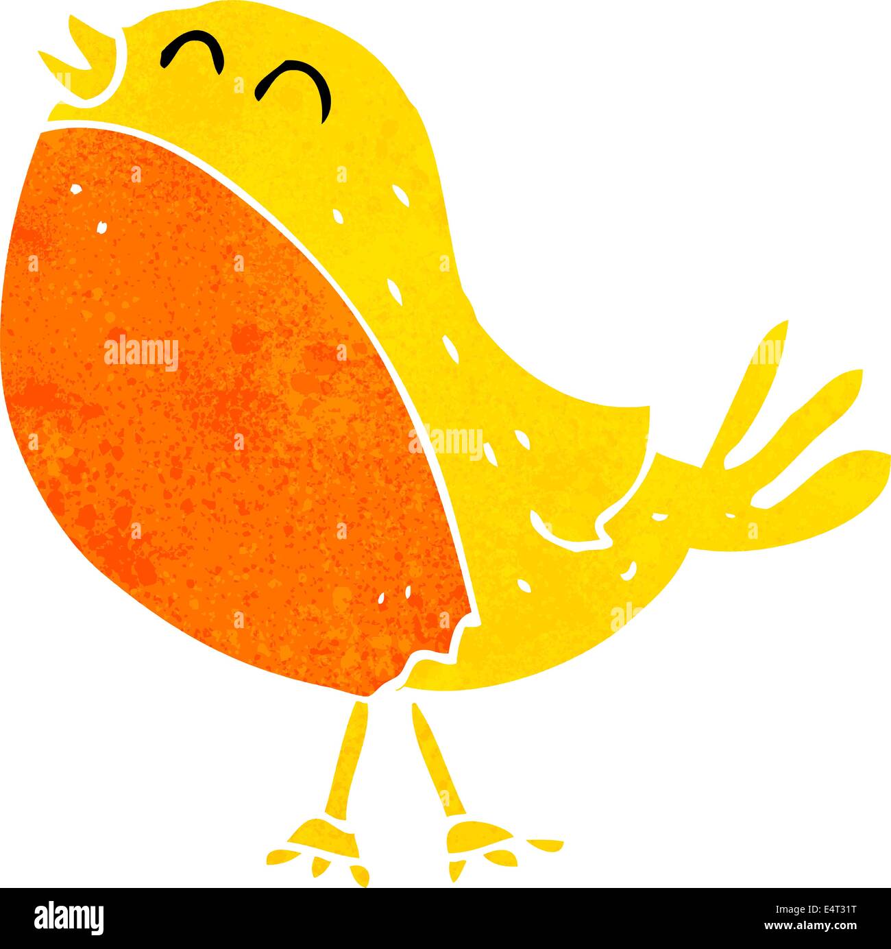 cartoon singing bird Stock Vector Image & Art - Alamy