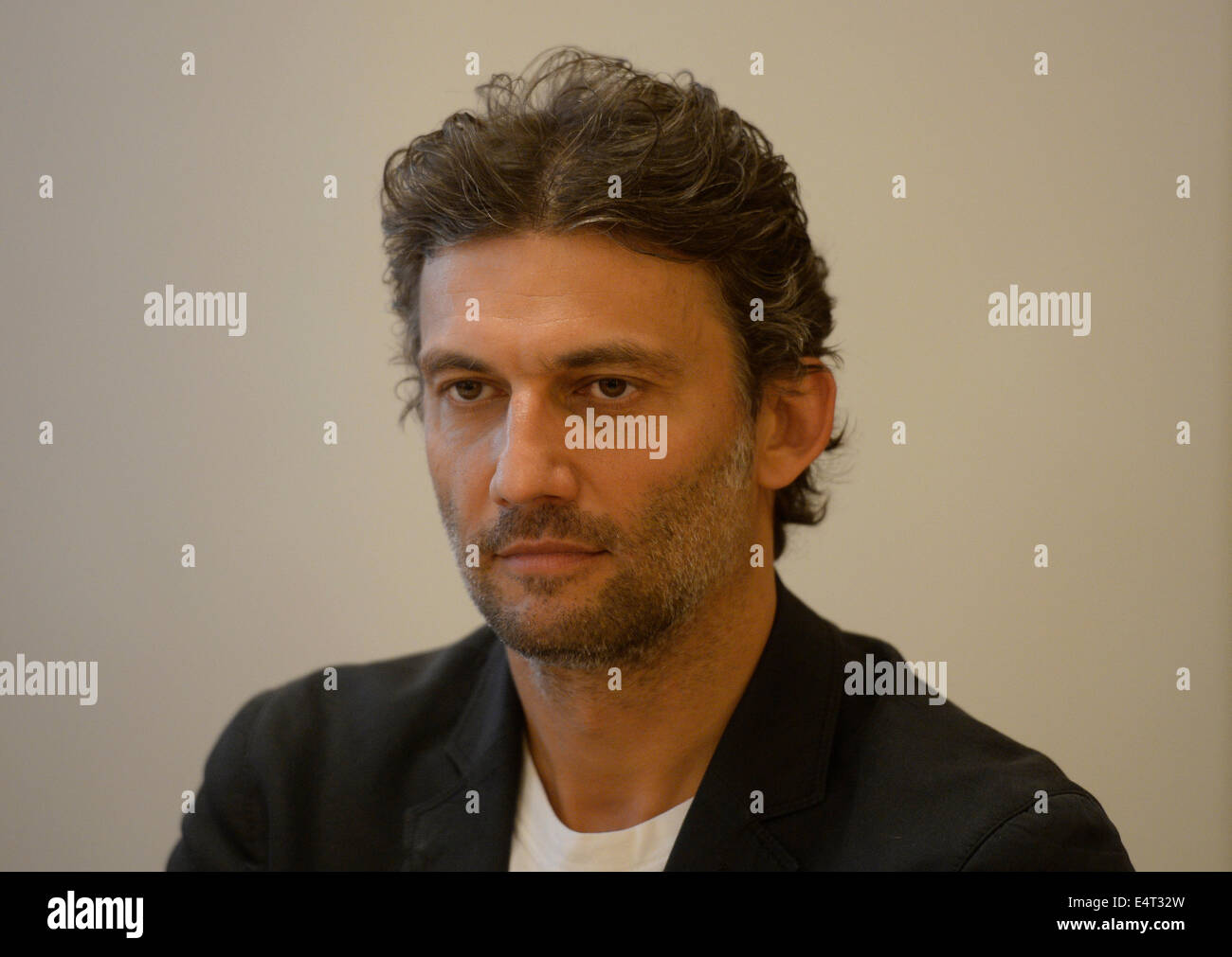 German tenor Jonas Kaufmann attends a news conference prior to the ...