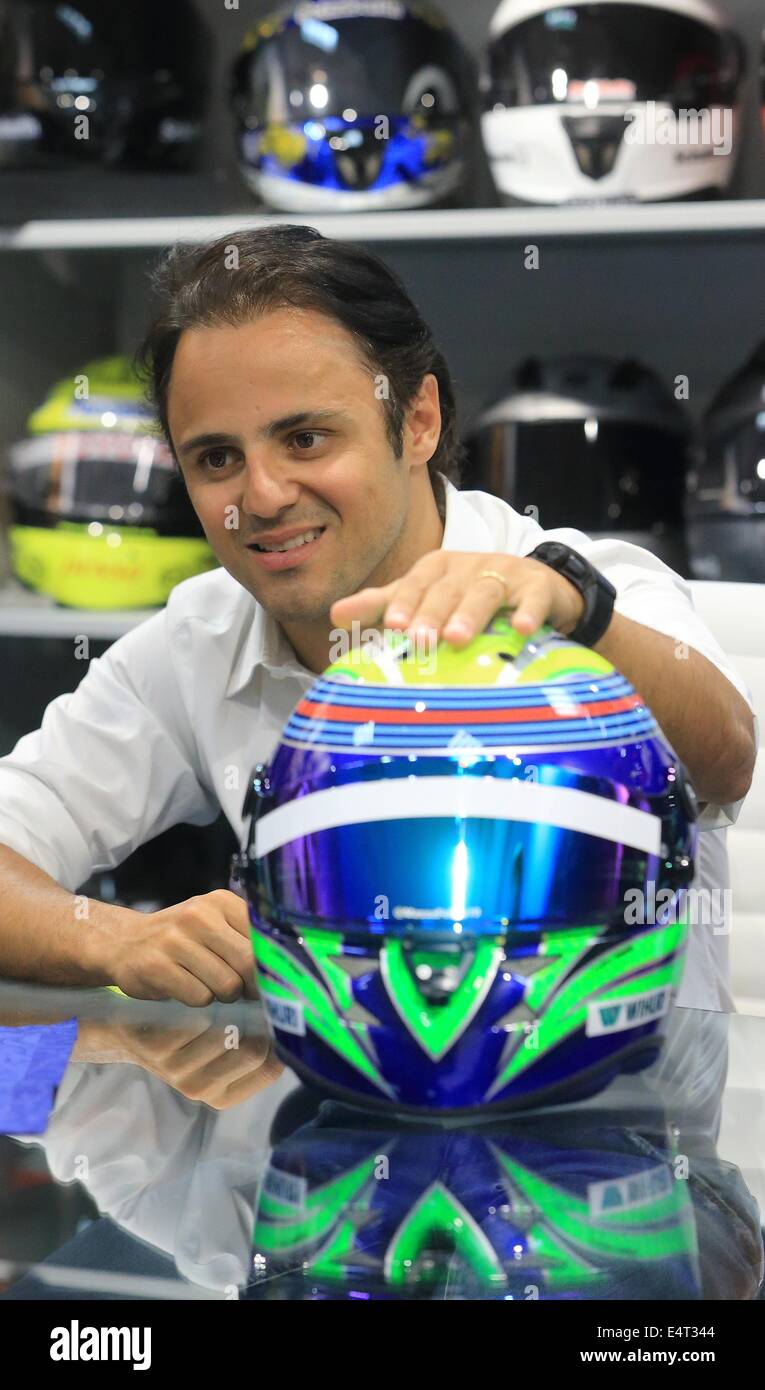 Magdeburg, Germany. 16th July, 2014. Brazilian Formula One pilot Felipe ...