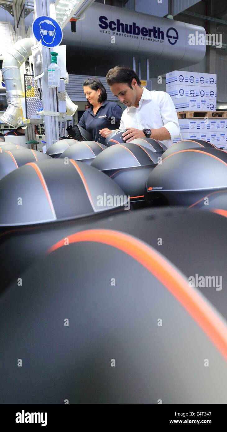 The helmet of felipe massa hi-res stock photography and images - Alamy