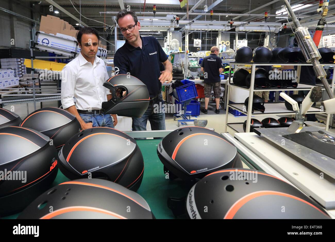 Magdeburg, Germany. 16th July, 2014. Brazilian Formula One pilot Felipe ...