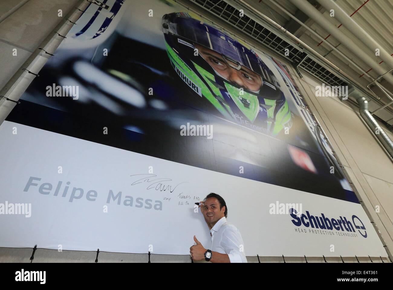 Brazilian formula one pilot felipe hi-res stock photography and images ...