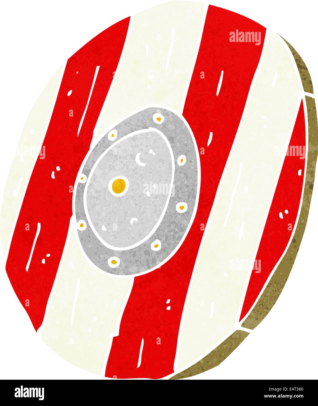 cartoon wooden shield Stock Vector Image & Art - Alamy