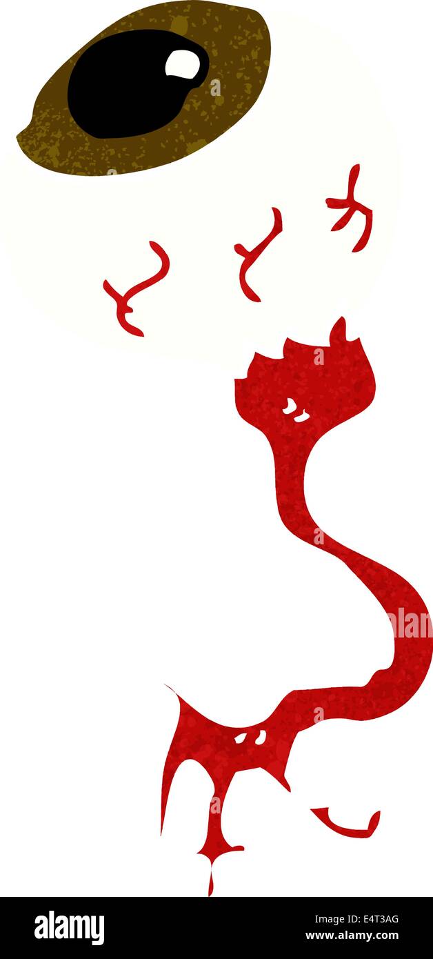 Cartoon gross eyeball Stock Vector Images - Alamy