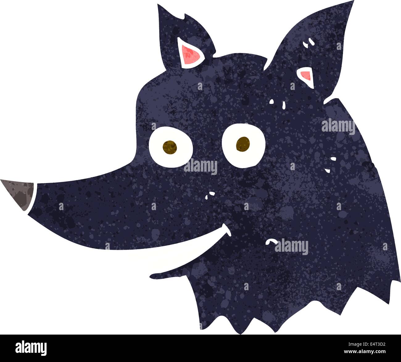 cartoon wolf head Stock Vector Image & Art - Alamy
