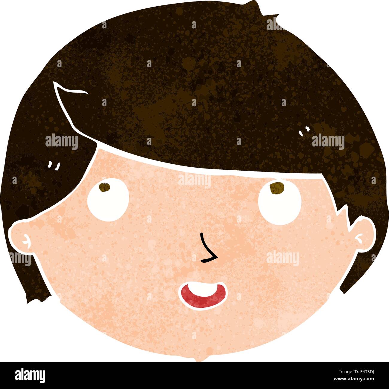 cartoon happy face Stock Vector Image & Art - Alamy