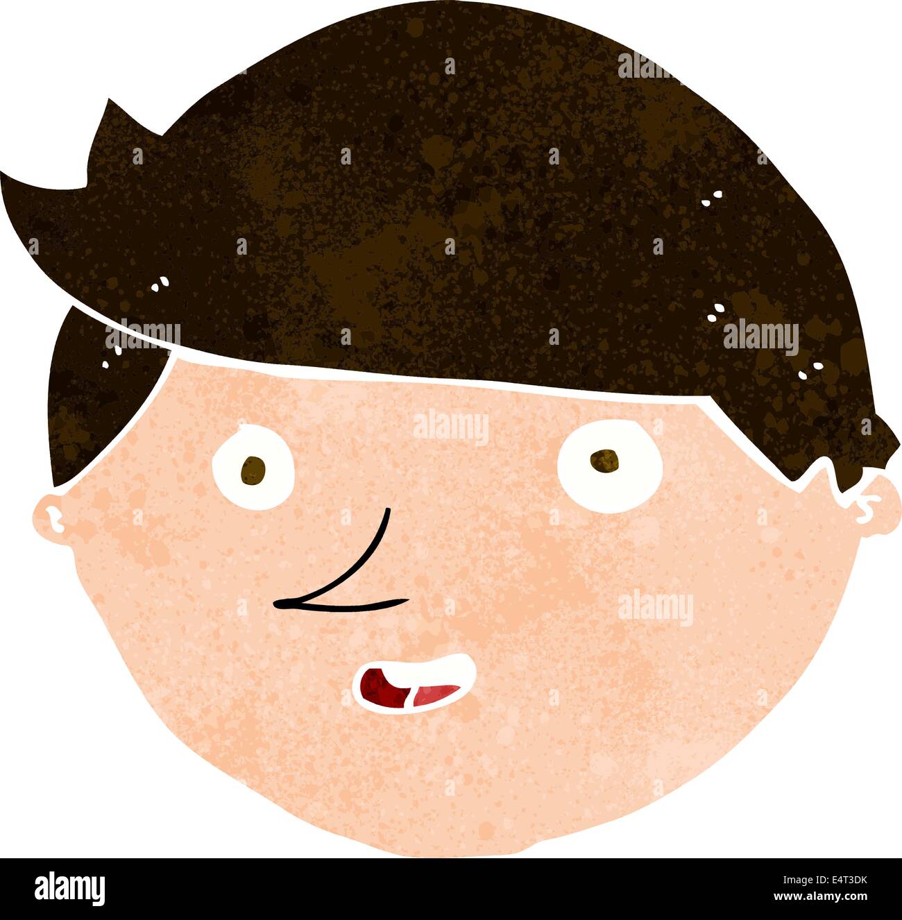 cartoon happy face Stock Vector Image & Art - Alamy