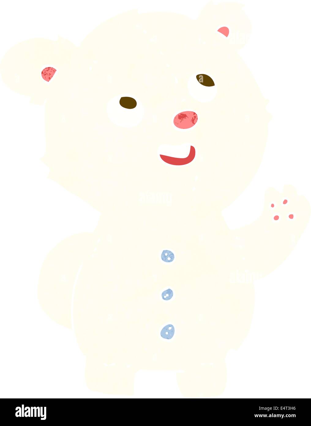 cartoon cute polar bear cub Stock Vector Image & Art - Alamy