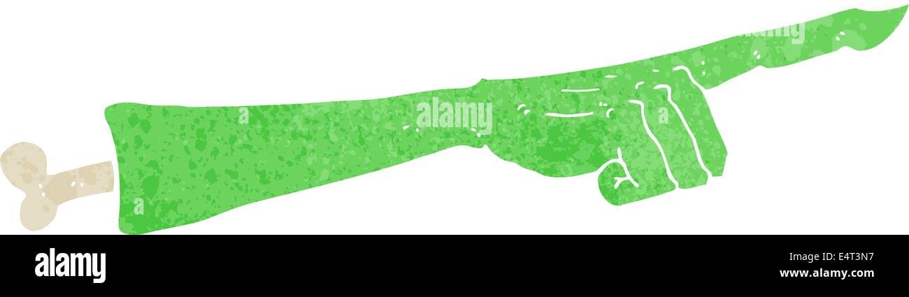 cartoon pointing zombie arm Stock Vector Image & Art - Alamy