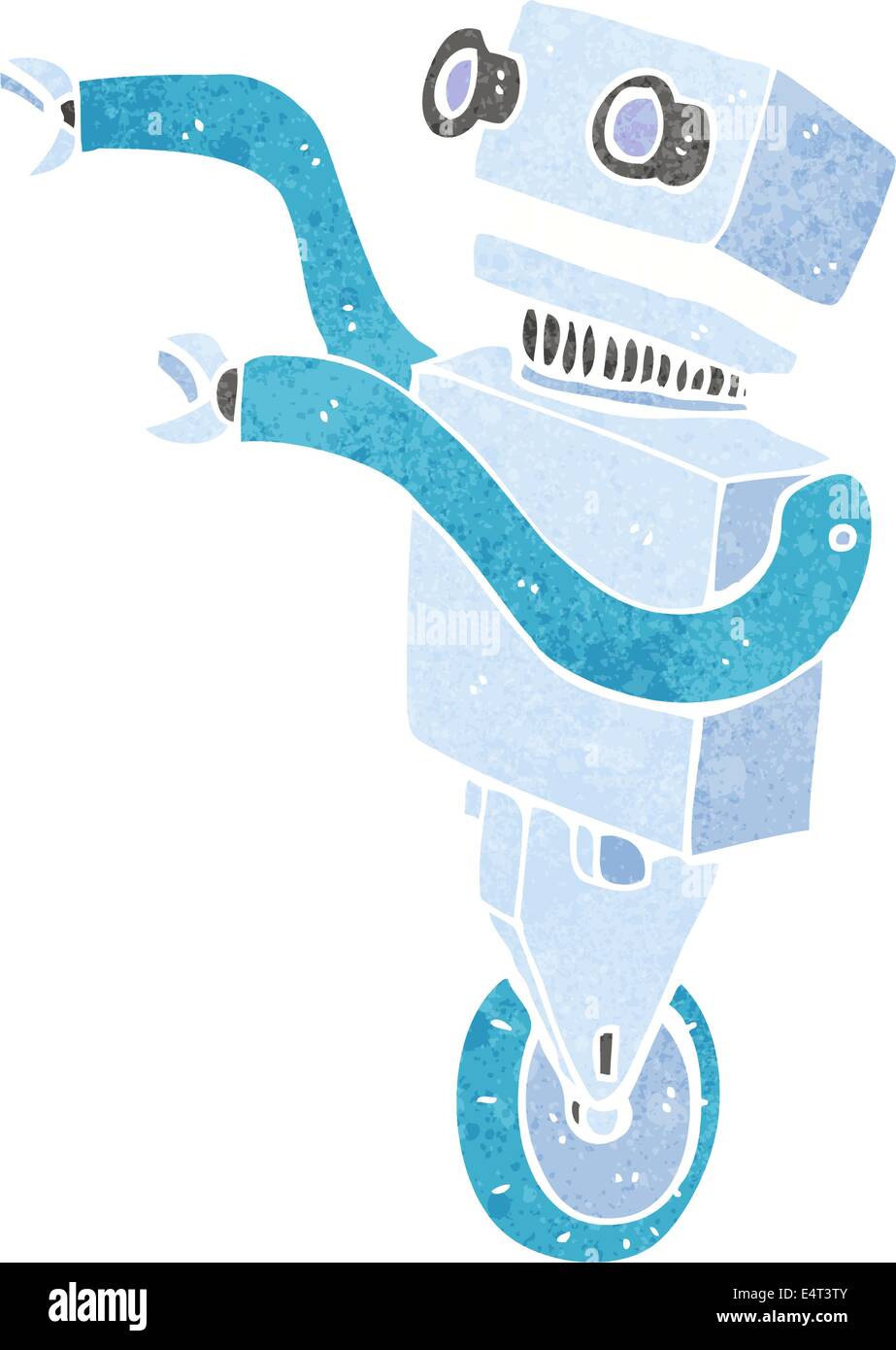 cartoon funny robot Stock Vector Image & Art - Alamy